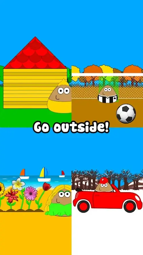Pou MOD APK v1.4.124 (Unlimited Coins)