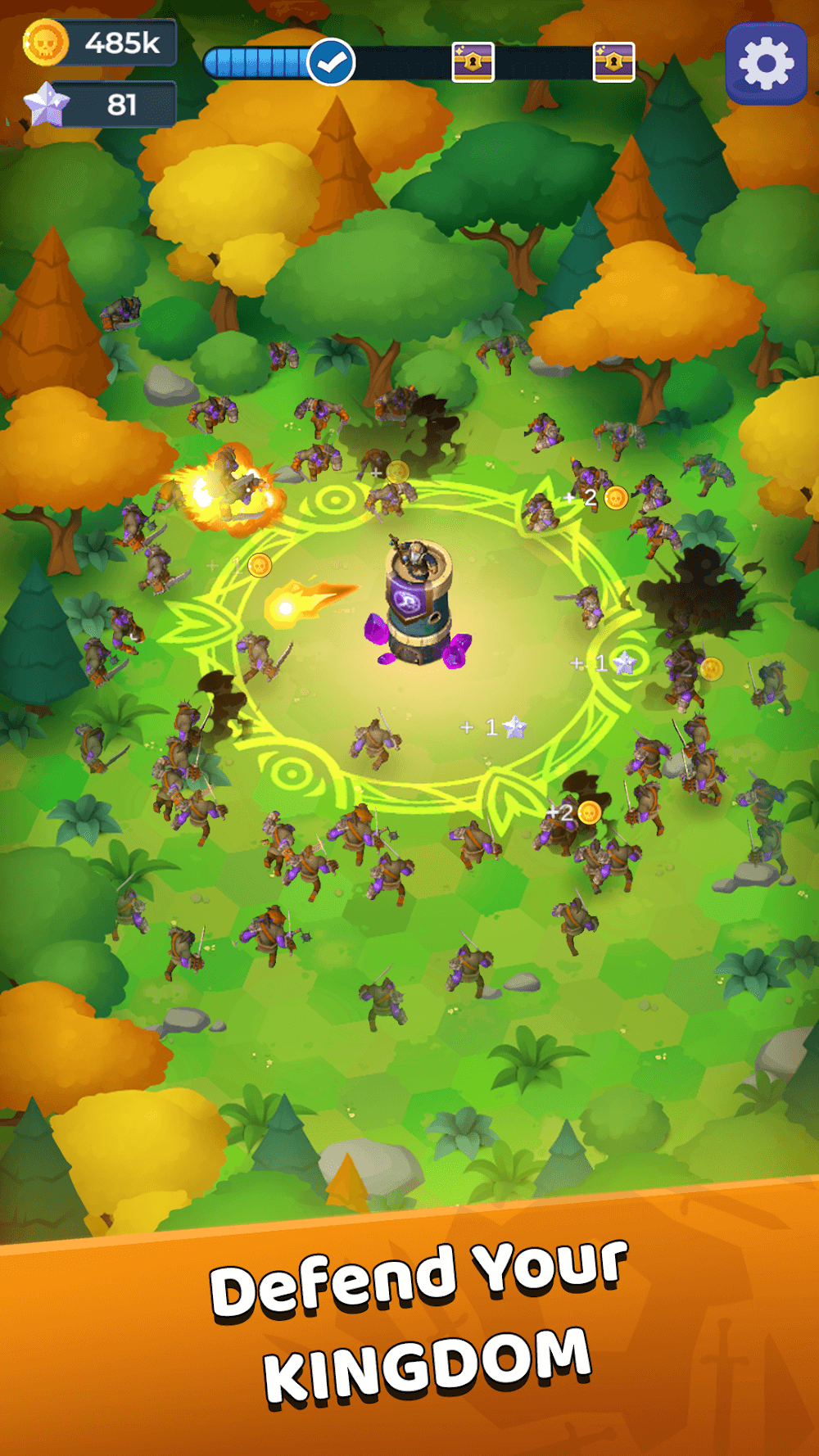 Royal Mage Idle Tower Defence v1.0.316 MOD APK (Menu, Damage, Speed)
