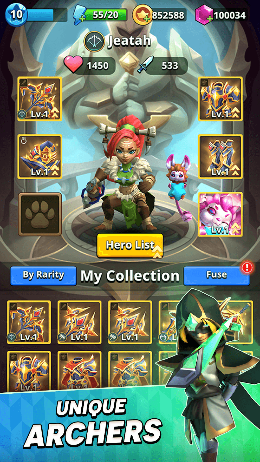 Archer Hero - Bow Masters v0.1.16 MOD APK (One Hit Kill, Unlimited Diamonds)